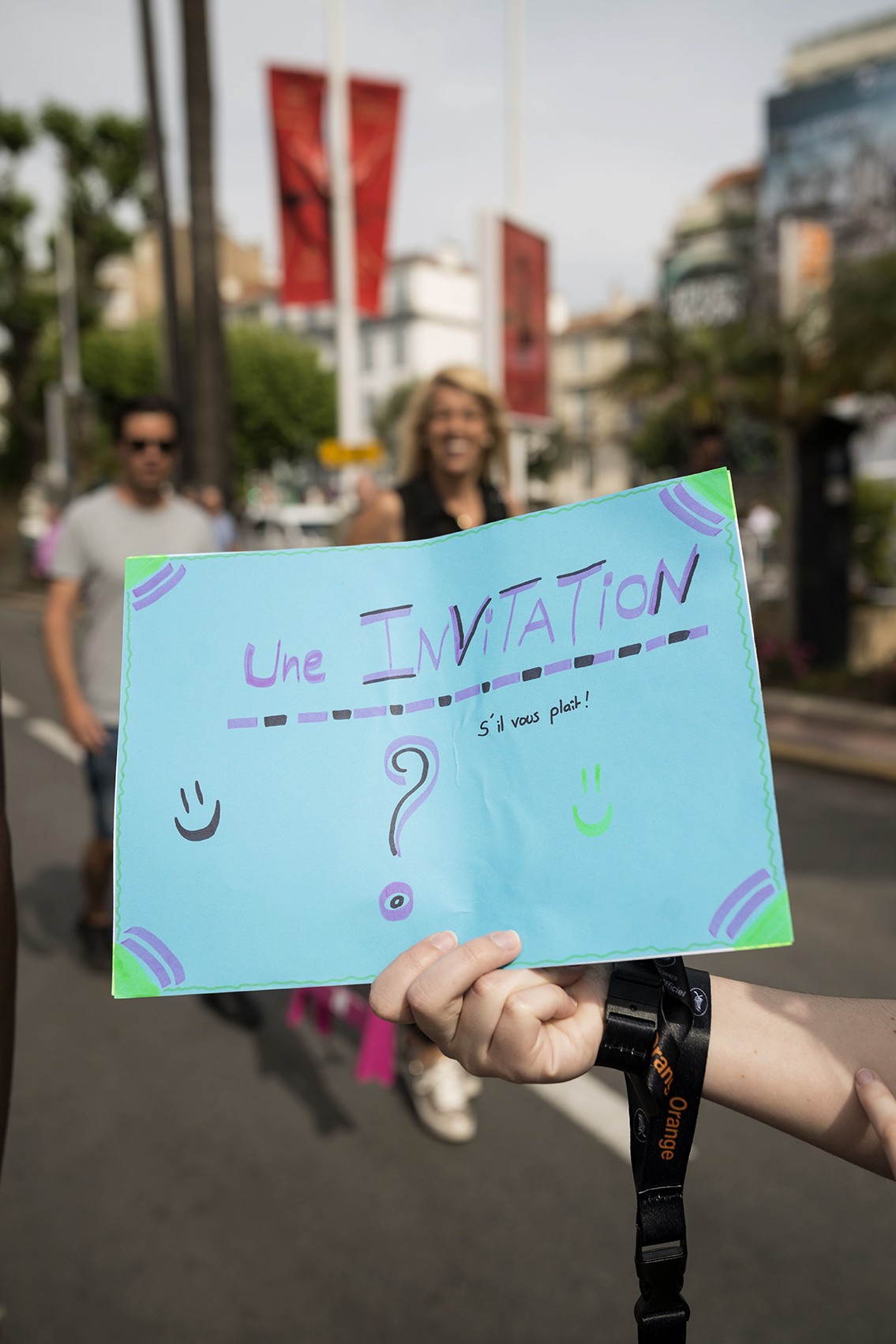 « Une invitation SVP », Festival de Cannes 2017 – L'Arrogante