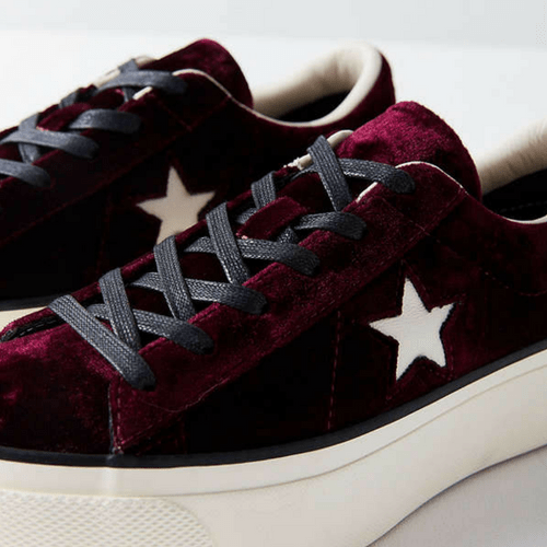 Sneakers de la semaine : la One Star Platform Velours de Converse – L ...